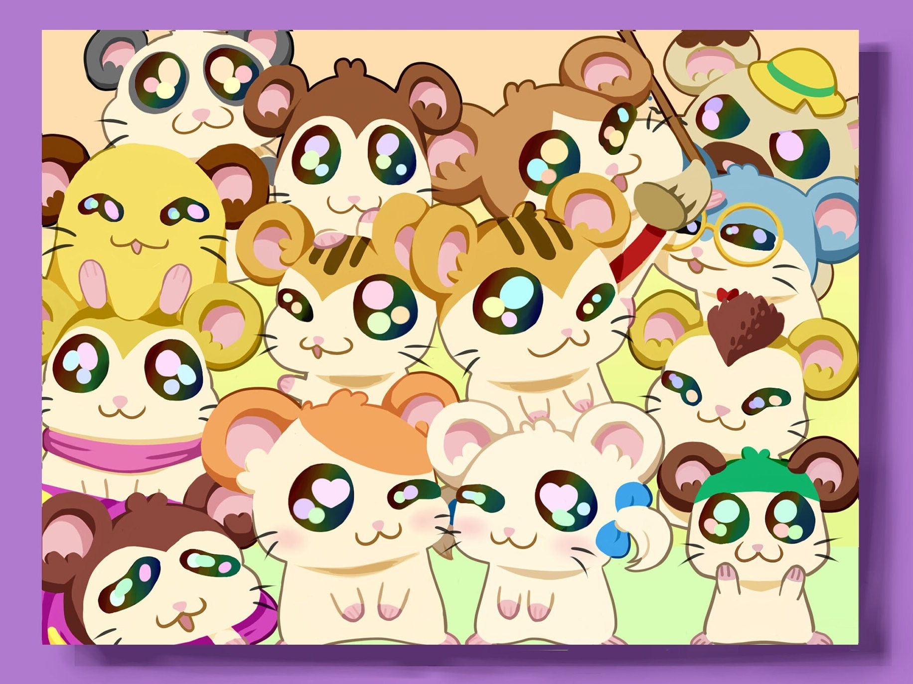 Hamtaro Characters Names And Pictures
