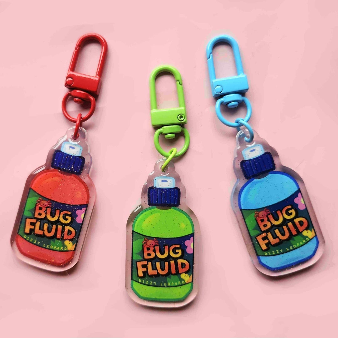 Bug Juice or Bug Fluid Keychain - Etsy