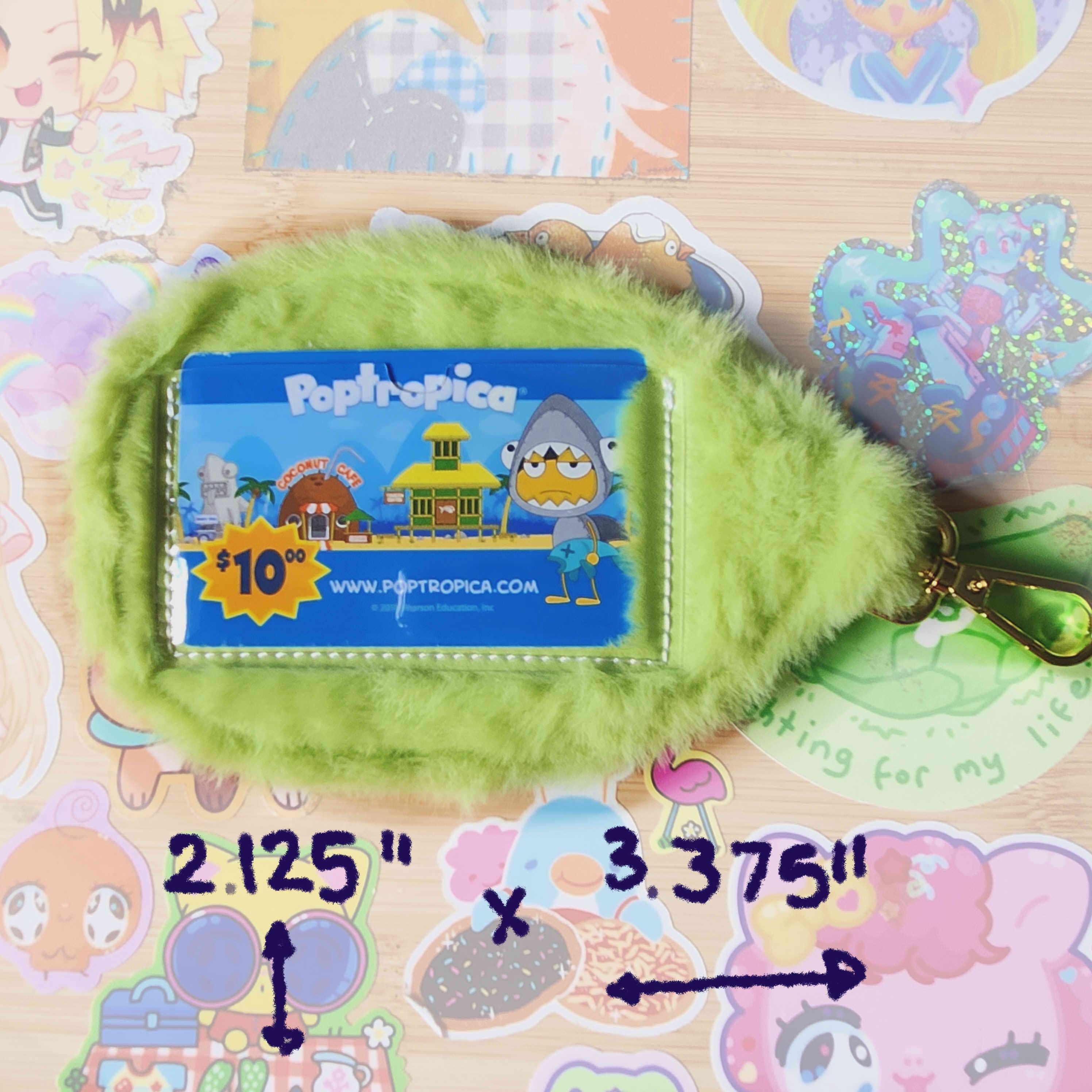 Fuzzy Leaf ID Badge / Photo Card Holder - Etsy