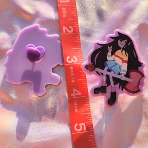 2" Adventure Time Acrylic Pin - Etsy