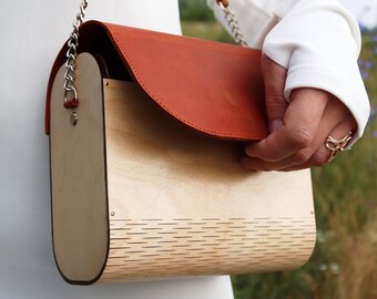 Wooden Handbag | Etsy