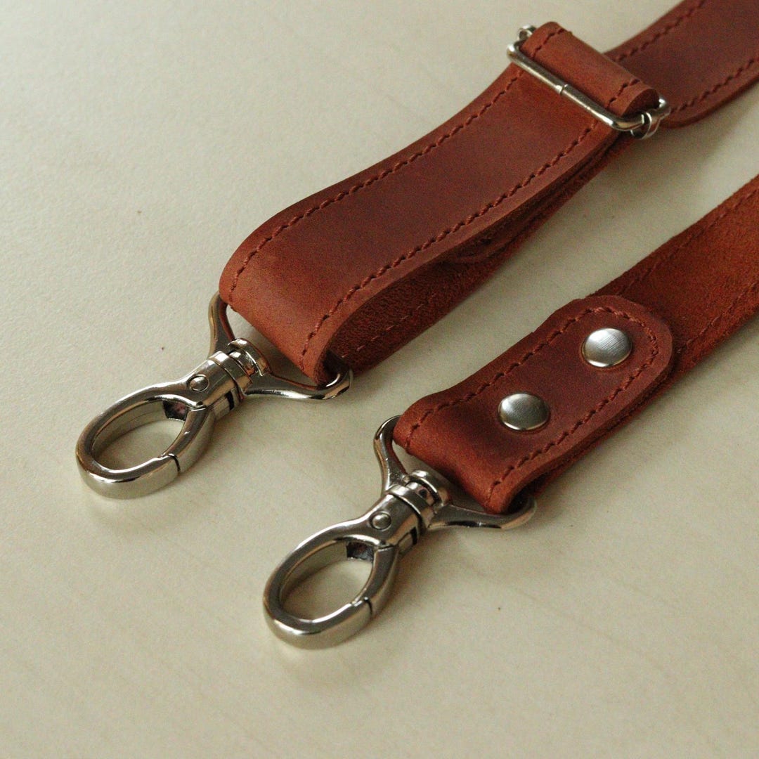 Custom Leather Crossbody Strap, Detachable Bag Strap, Handbag Strap ...