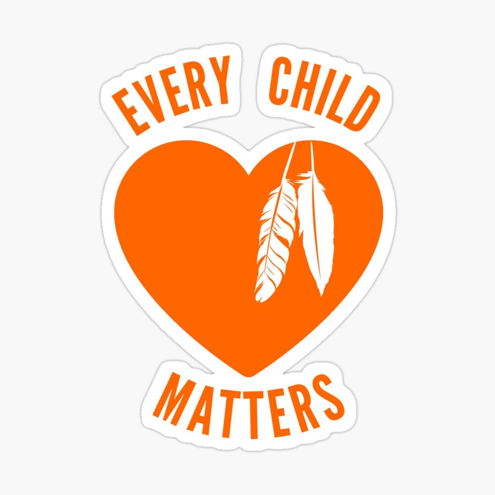 Every Child Matters Canada Orange Shirt Day Bubble-free Stickers - Etsy