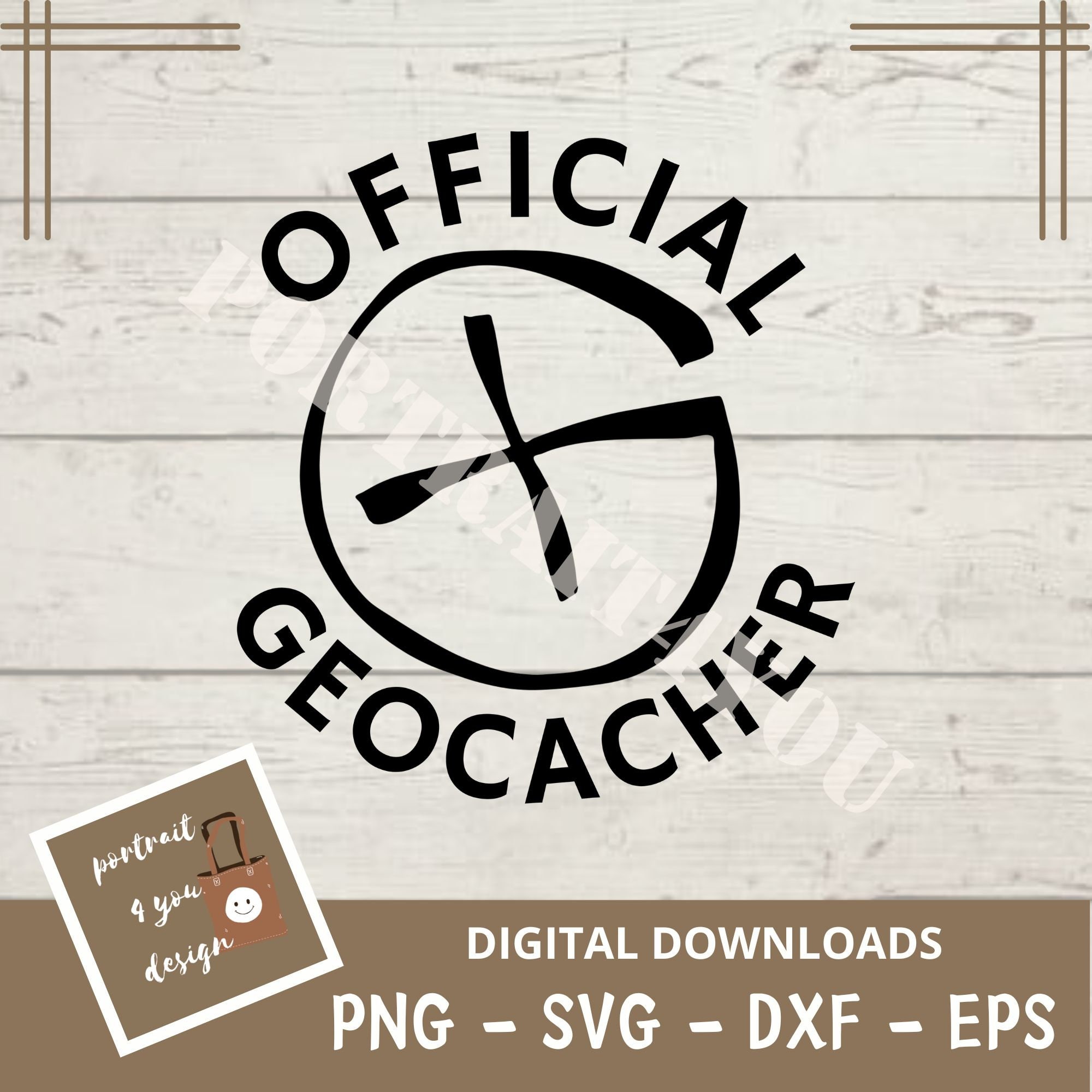 Geocaching SVG, Official Geocacher Gift, Funny Geocache SVG, Geocaching ...