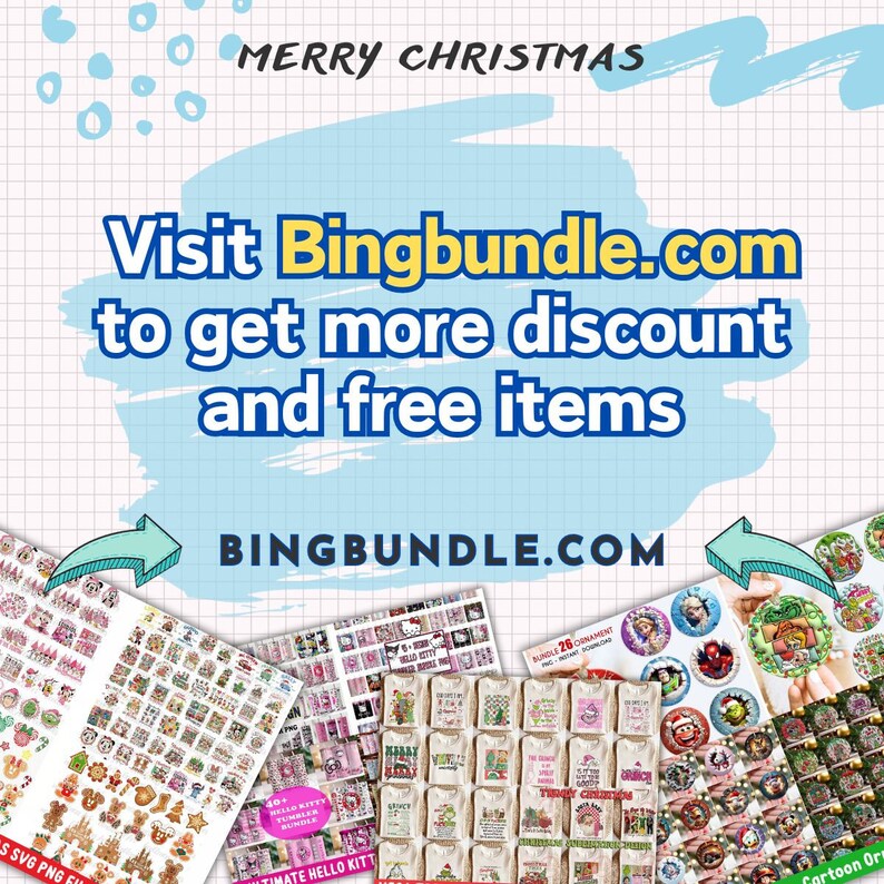 Christmas Mickey and Friends PNG Bundle Bundle Merry - Etsy