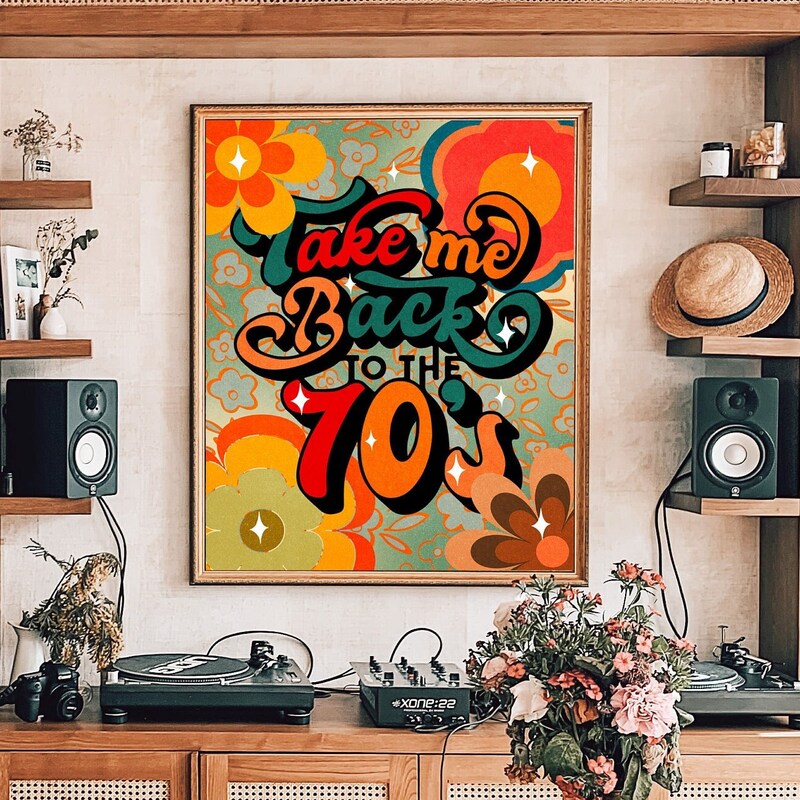 70s Art Print - Etsy