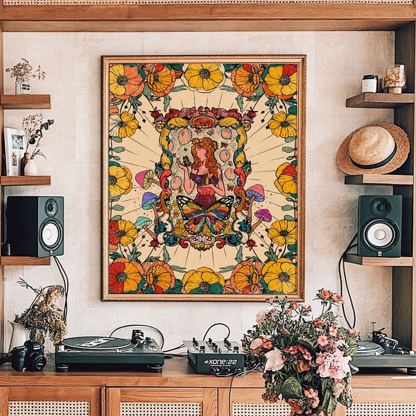 Groovy Wall Poster - Etsy