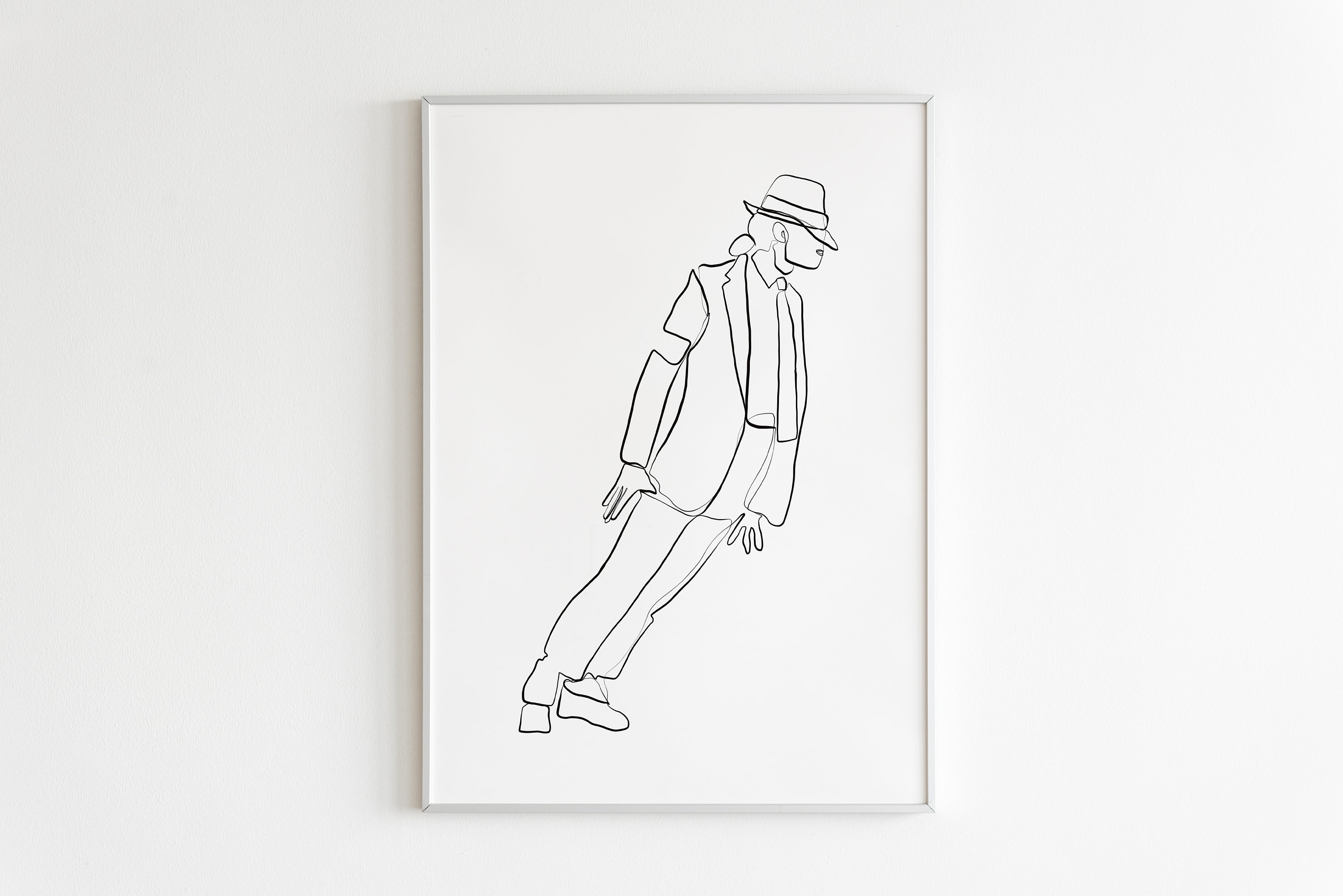 Michael Jackson Art, Minimal Line Art, Michael Jackson Line Drawing ...