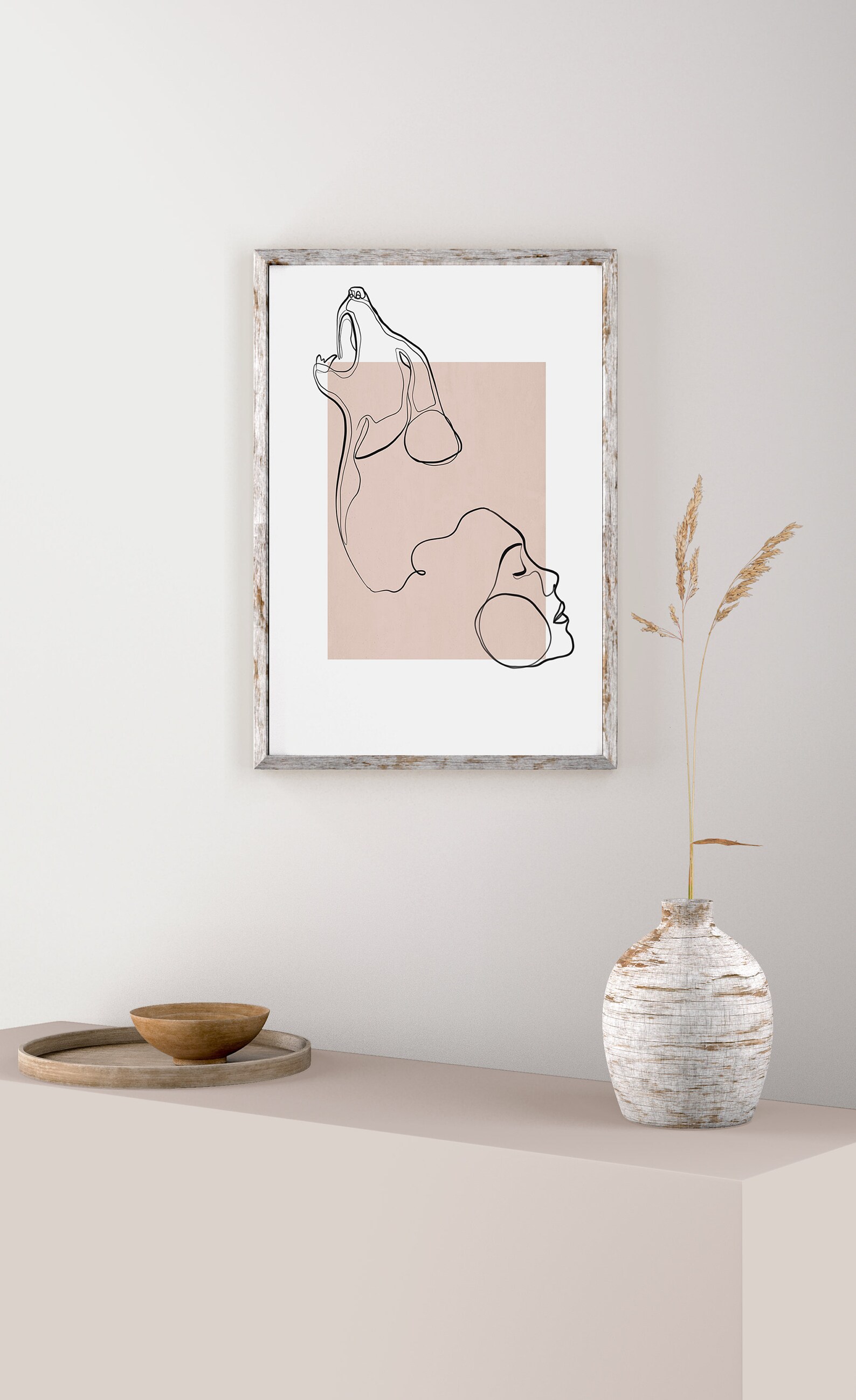 Line Art Print Set Abstract Line Art Minimalist Line Art Drawing Line ...