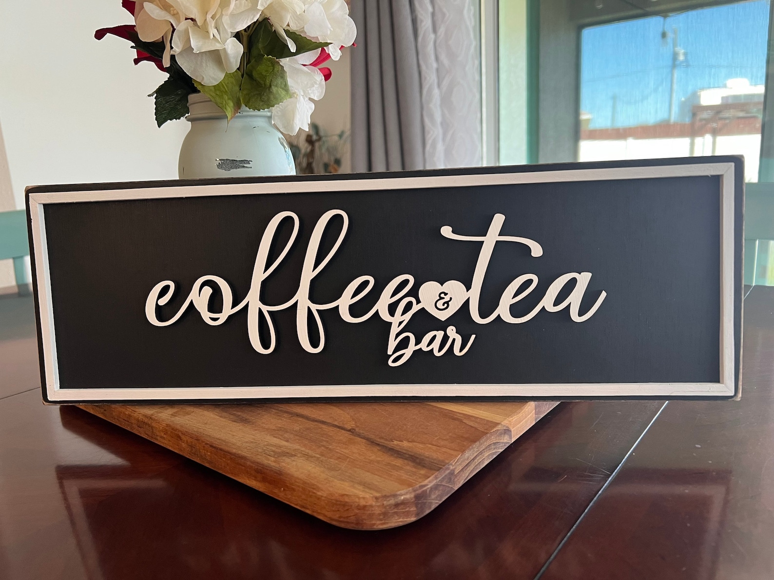 Coffee & Tea Bar Wall Sign Home and Office Wall Decor Break - Etsy