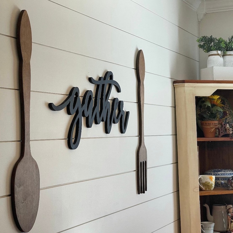 Fork And Spoon Wall Decoration