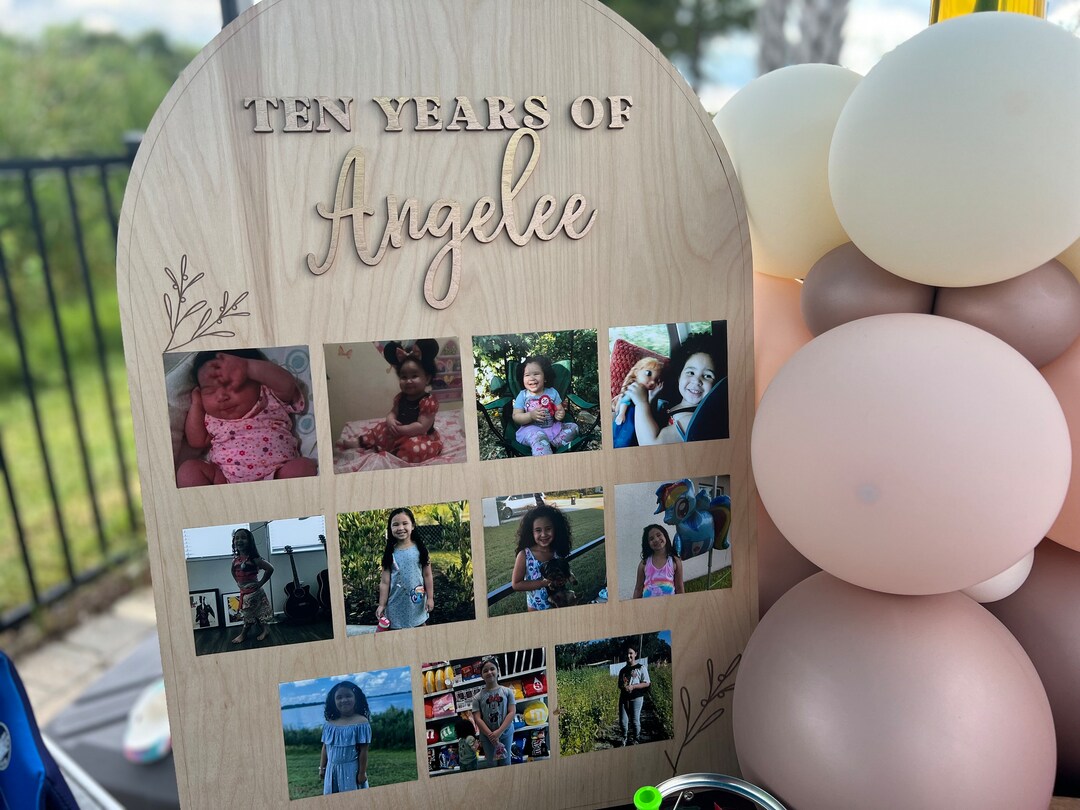 First Year Sign, One Year of Baby, First Birthday, Milestones Sign ...