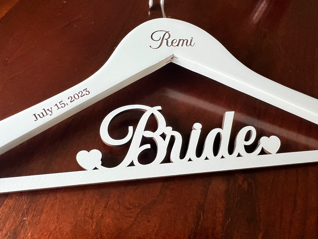 Bridal Hanger, Wedding Hanger, Bridal Dress Hanger, Bride Hanger ...