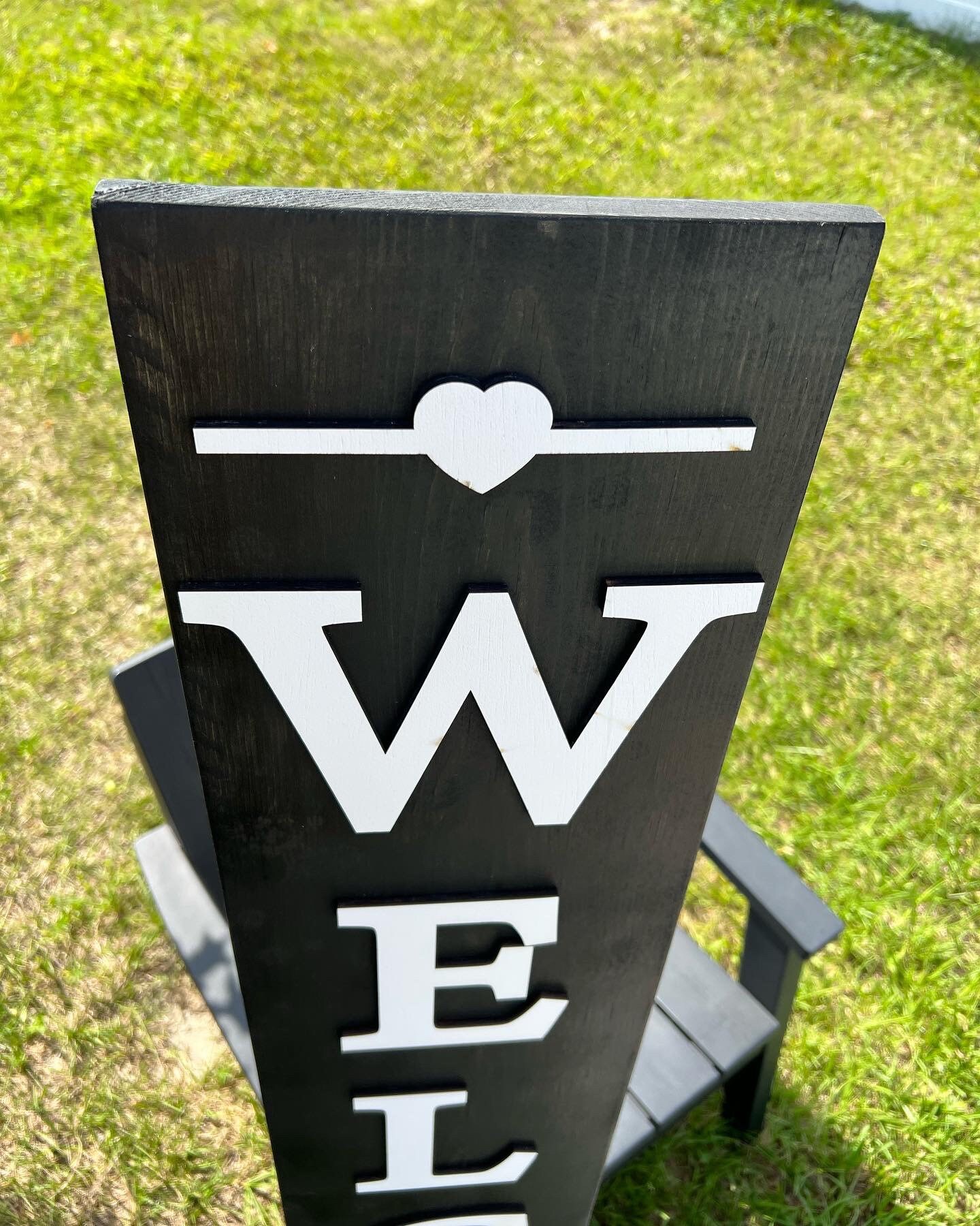 Welcome Sign Porch Decor Tall Welcome Sign Welcome Sign - Etsy