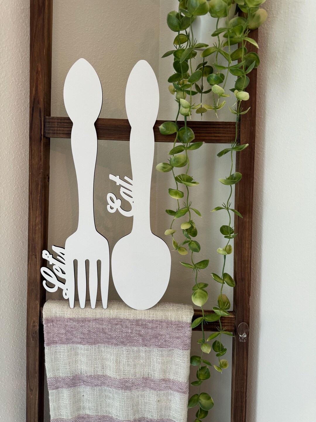 Large Utensils, Large Spoon, Large Fork, Farmhouse Kitchen, Kitchen ...