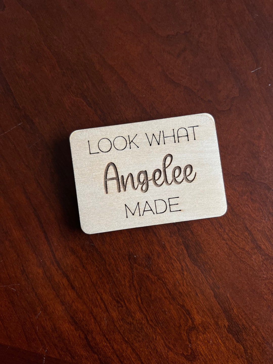 Look What I Made Fridge Magnets, Refrigerator Magnets, Engraved Magnets ...