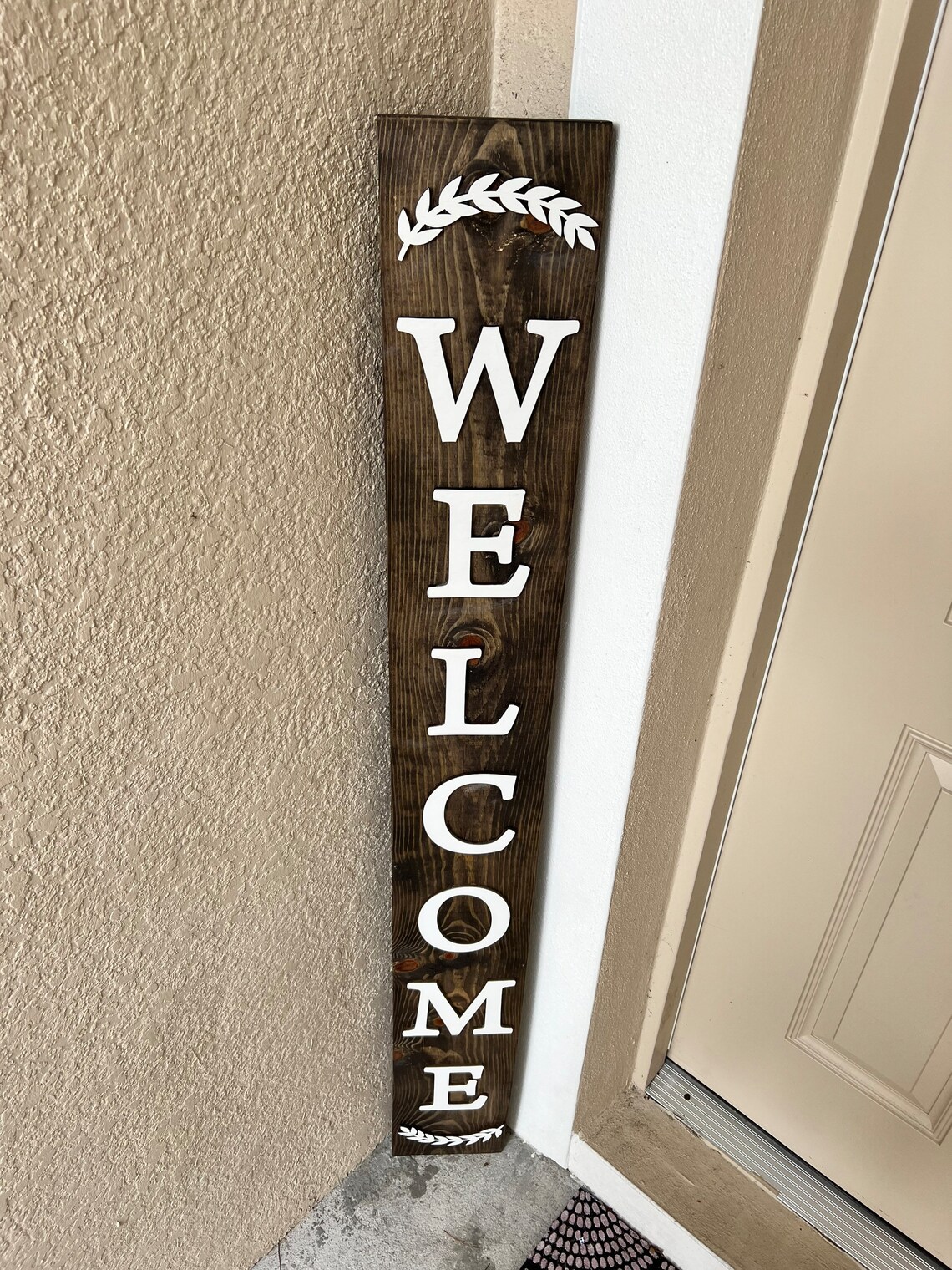 Welcome Sign Porch Decor Tall Welcome Sign Welcome Sign - Etsy