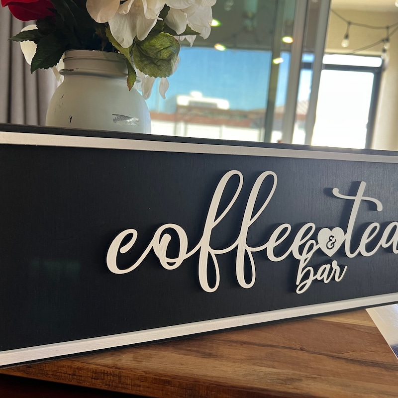 Coffee and Tea Signs - Etsy