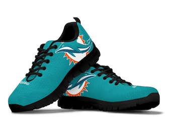 Miami Dolphins Shoes | Etsy