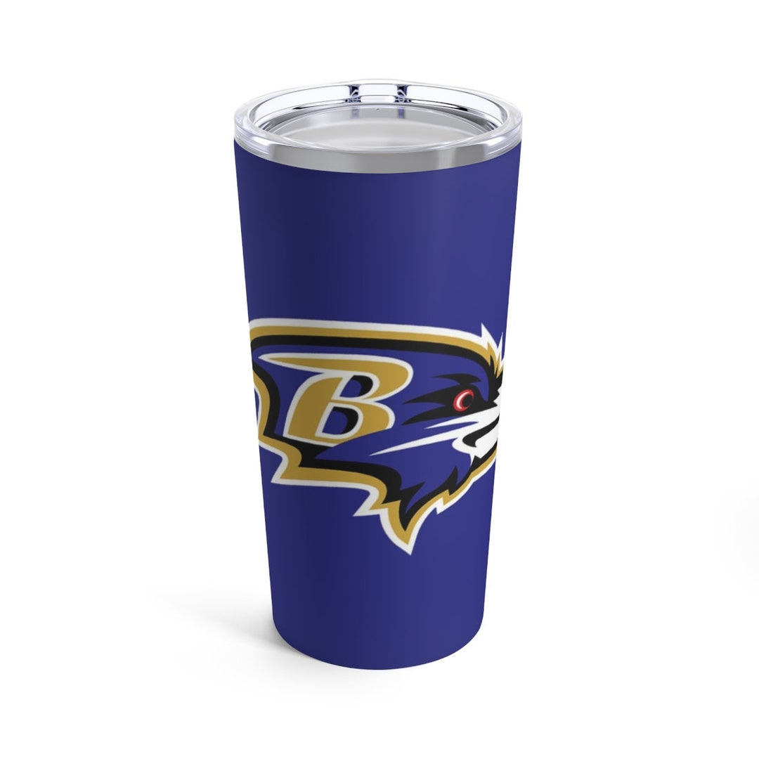 Baltimore Ravens Themed Stainless Steel Drink Tumbler 20oz - Etsy