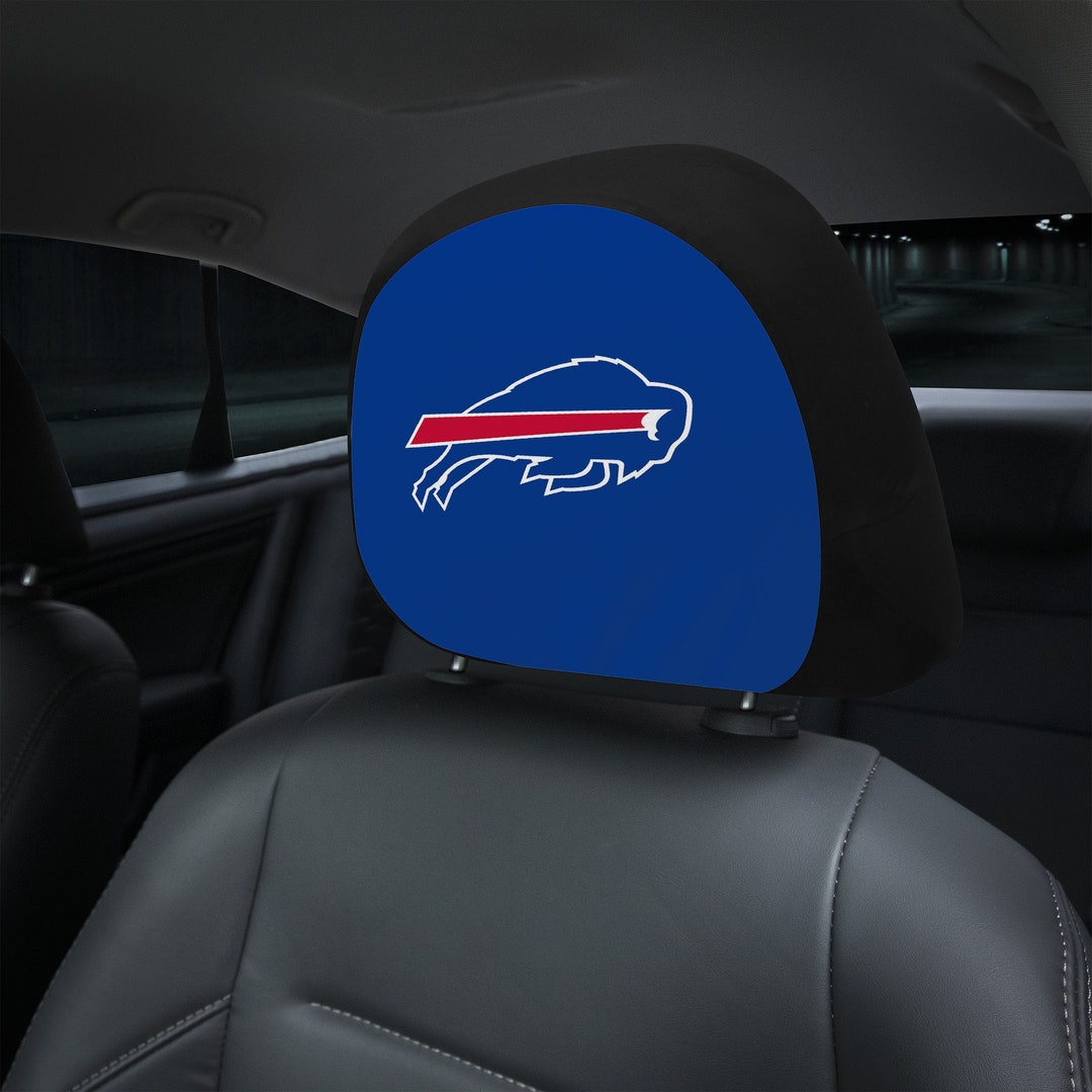 Buffalo Bills Themed Custom Car Headrest Cover for a Fan - Etsy