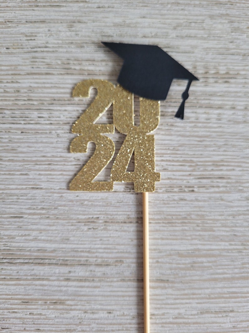 Graduation Cupcake Toppers, Class of 2024, School Leaver, Graduate ...