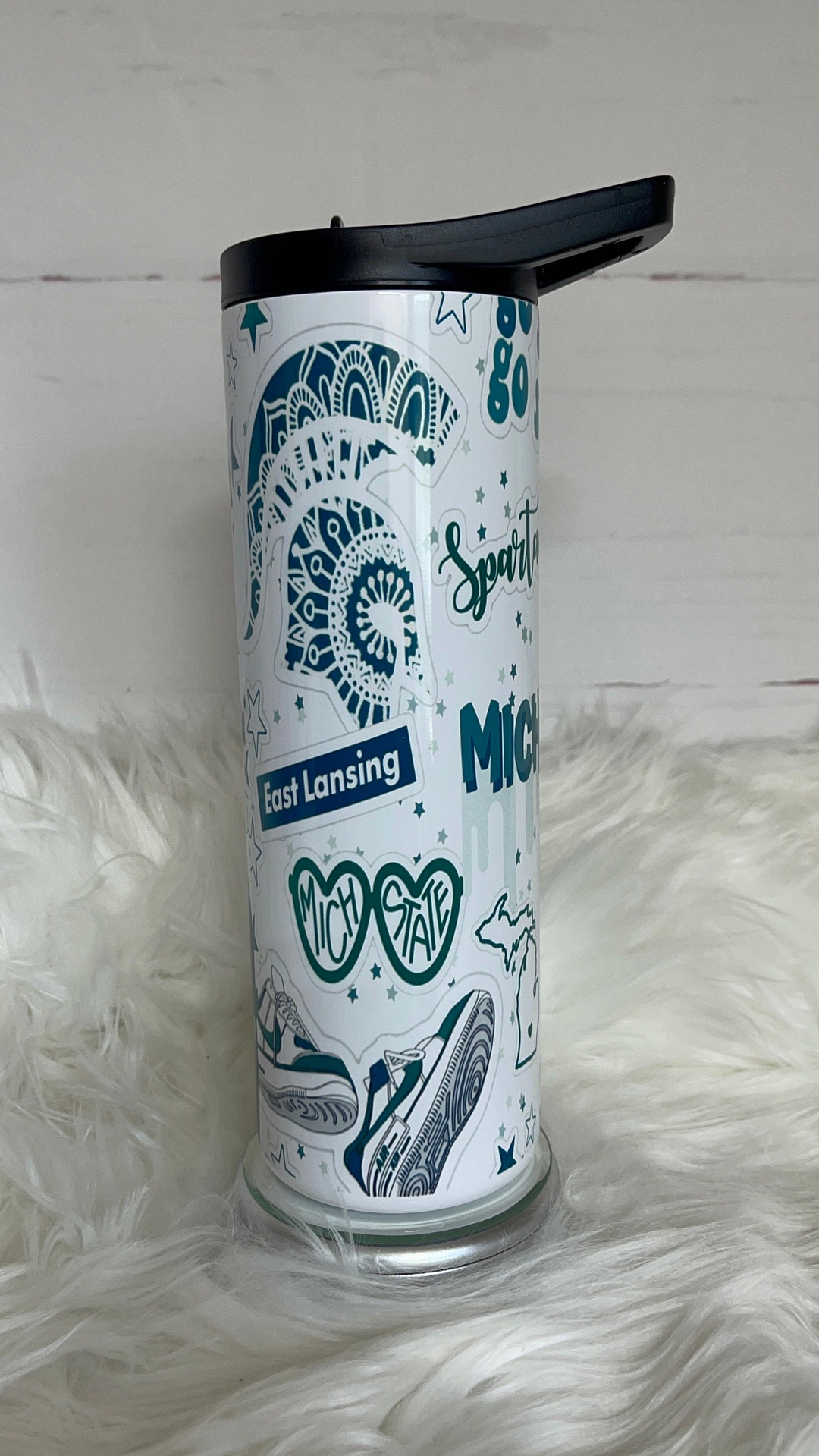 Michigan State 2 in 1 Tumbler - Etsy