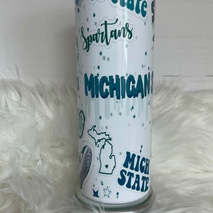 Michigan State 2 in 1 Tumbler - Etsy