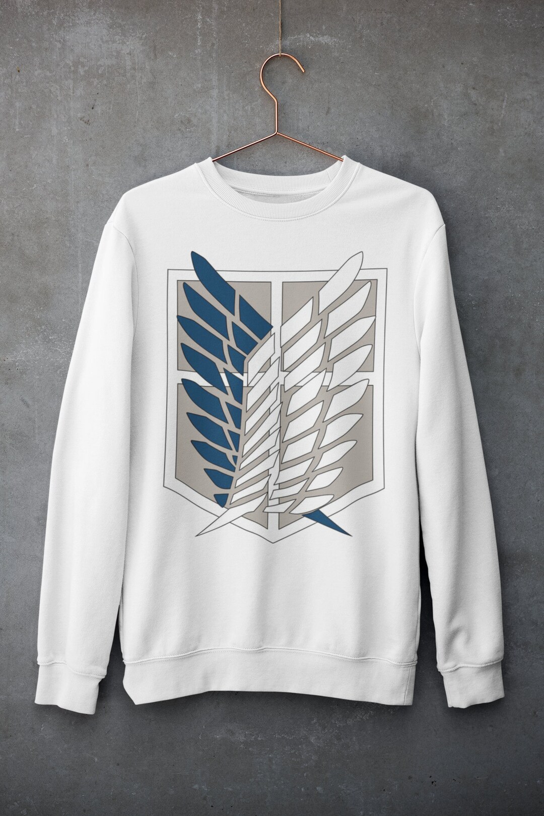 Emblem Aot Front Print Unisex T-shirt, Hoodie, Sweatshirt S-M-L-XL-XXL ...