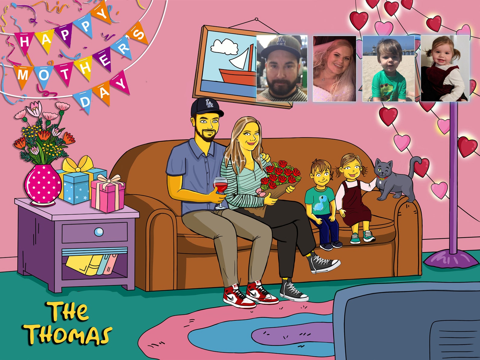 Fathers Day T Fathers Day Cards Simpsons Etsy