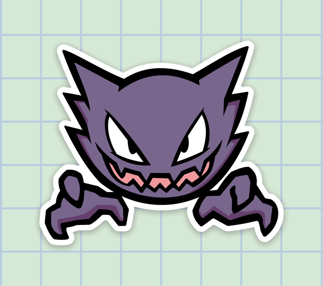 Haunter Sticker Video Game Stickers Laptop Stickers Aesthetic Stickers ...