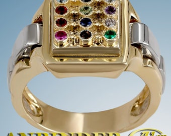 Twelve Tribes Ring - Etsy