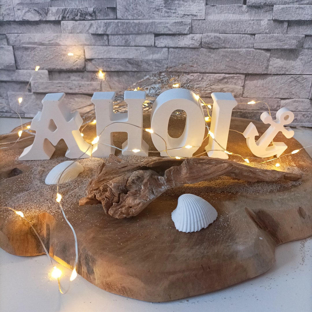 Ahoi Lettering, Ahoi, Ahoi Lettering, Ahoi Decoration, Letters Made of ...