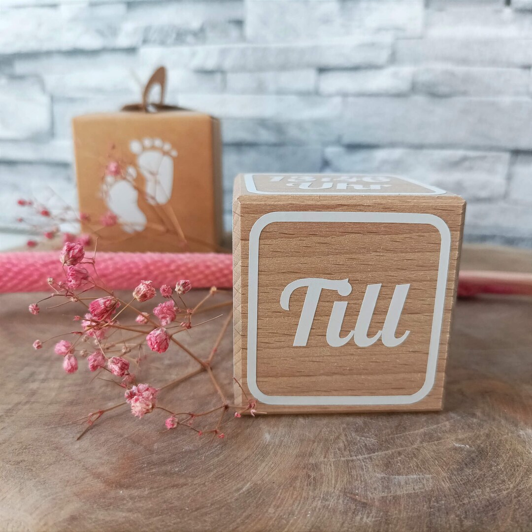 Baby Cubes, Wooden Letter Cubes, Wooden Baby Cubes, Cubes With Letters ...