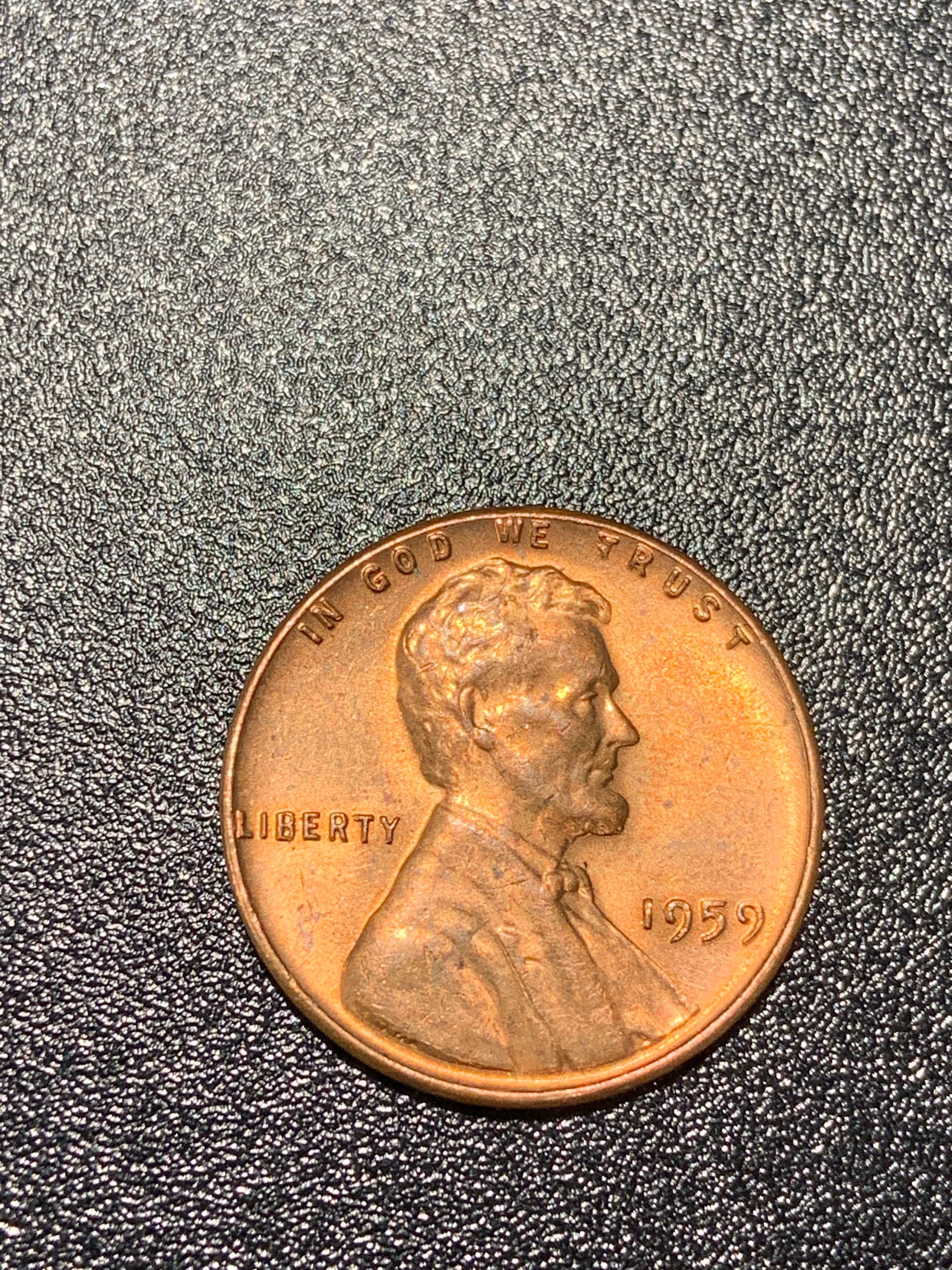 1959 Penny No Mint “L” Close to the Edge in Liberty - Etsy