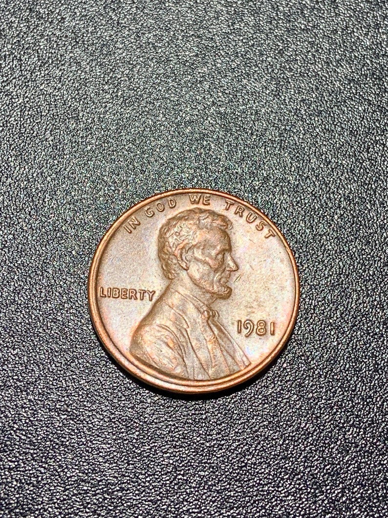 1981 Penny No Mint - Etsy