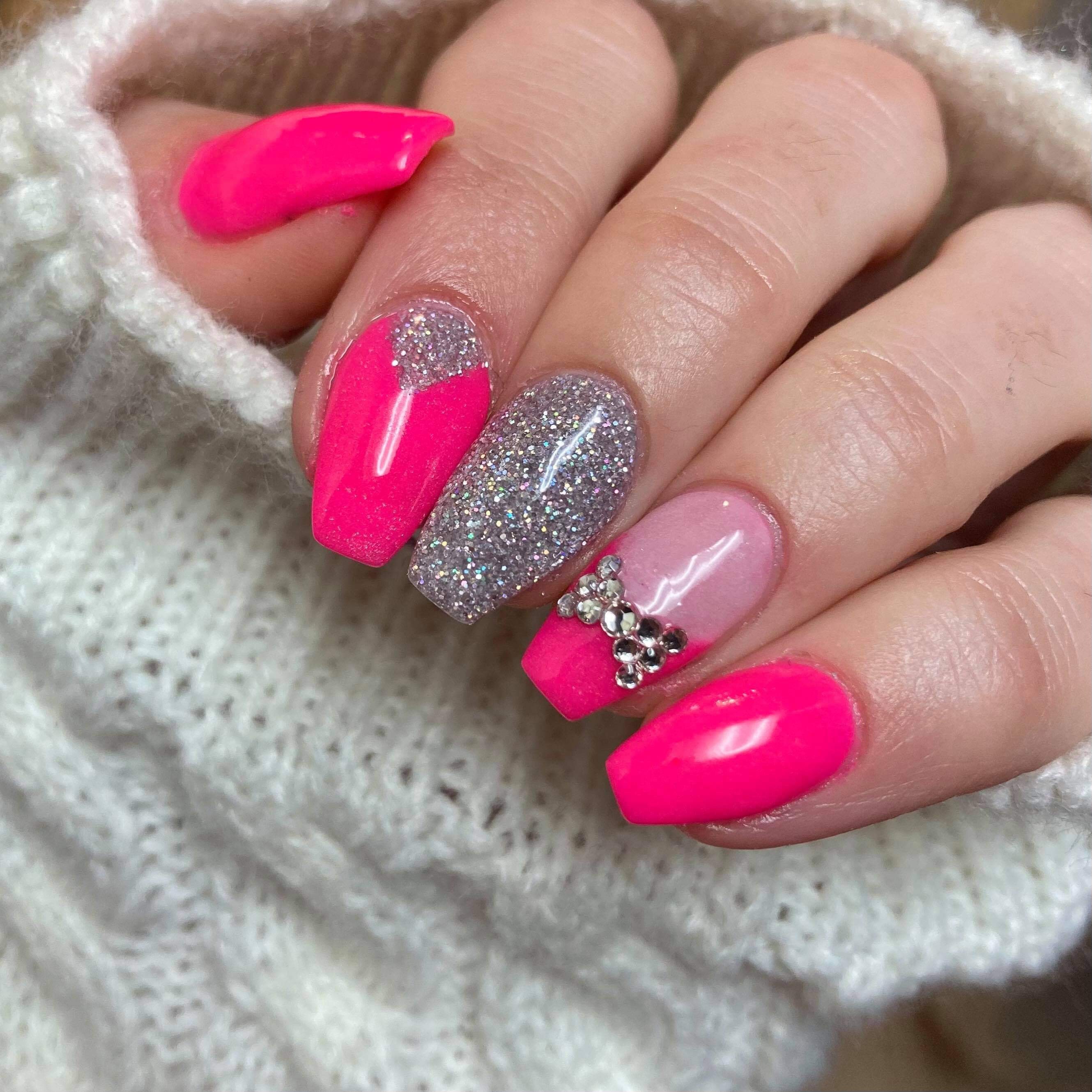 Cosmopolitan (#80)- NEON Hot Pink Dip Powder - Etsy