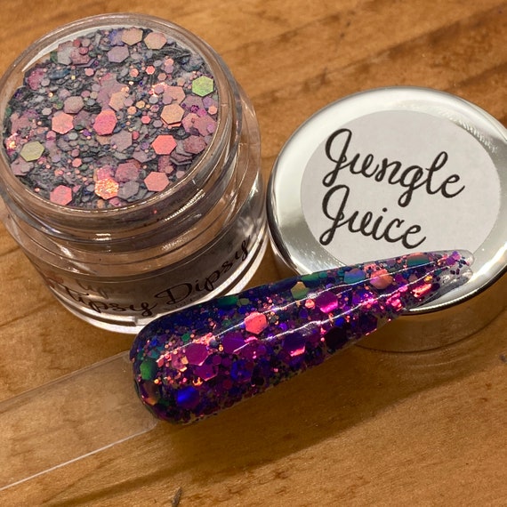 Jungle Juice 66 INSANE Color Shifting Chunky Glitter Dip | Etsy