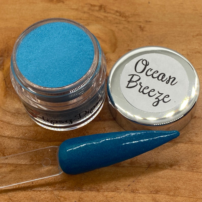 Ocean Breeze 62 Teal Dip Powder Shimmer - Etsy