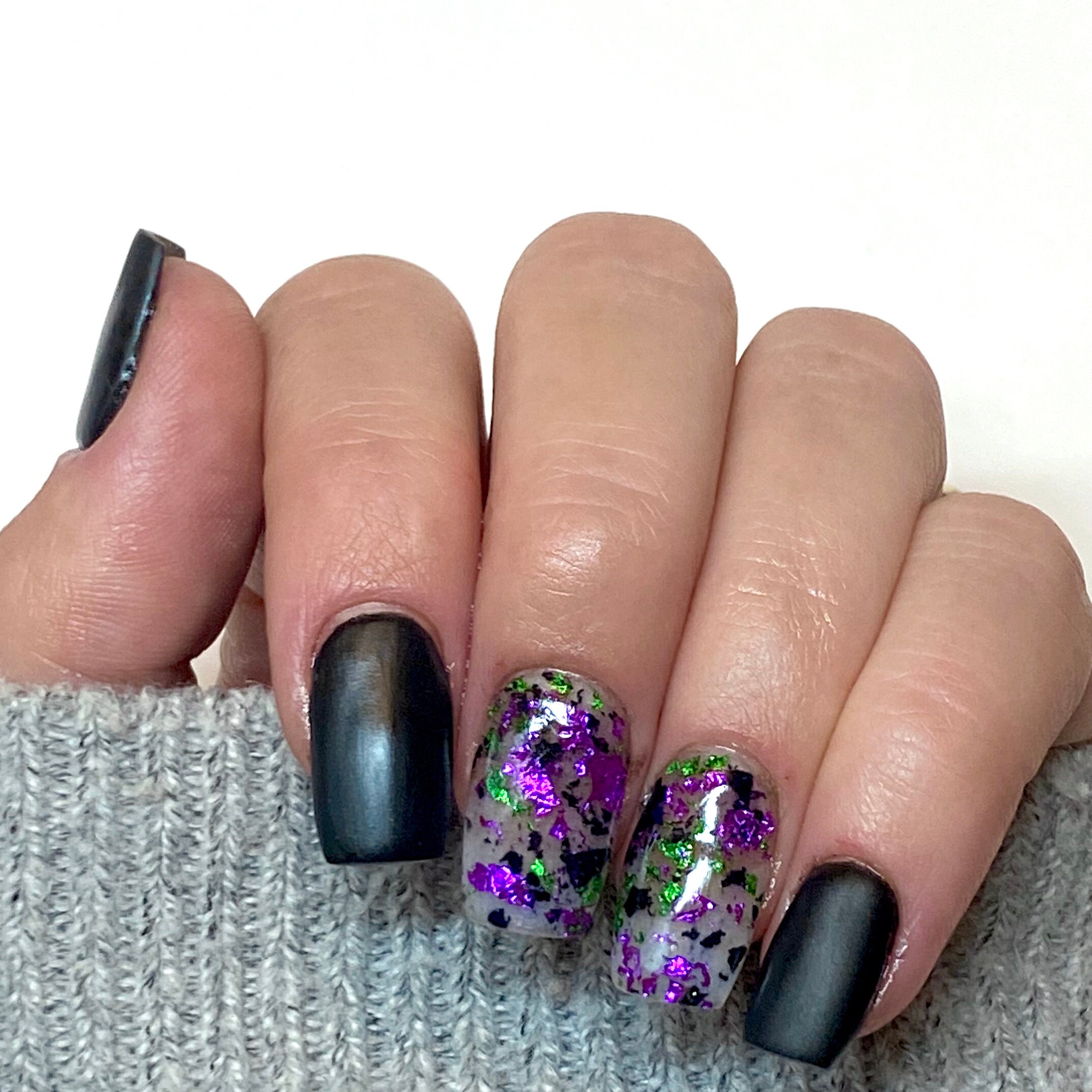 Nightcap (#22)- Classic Black Dip Powder - Etsy