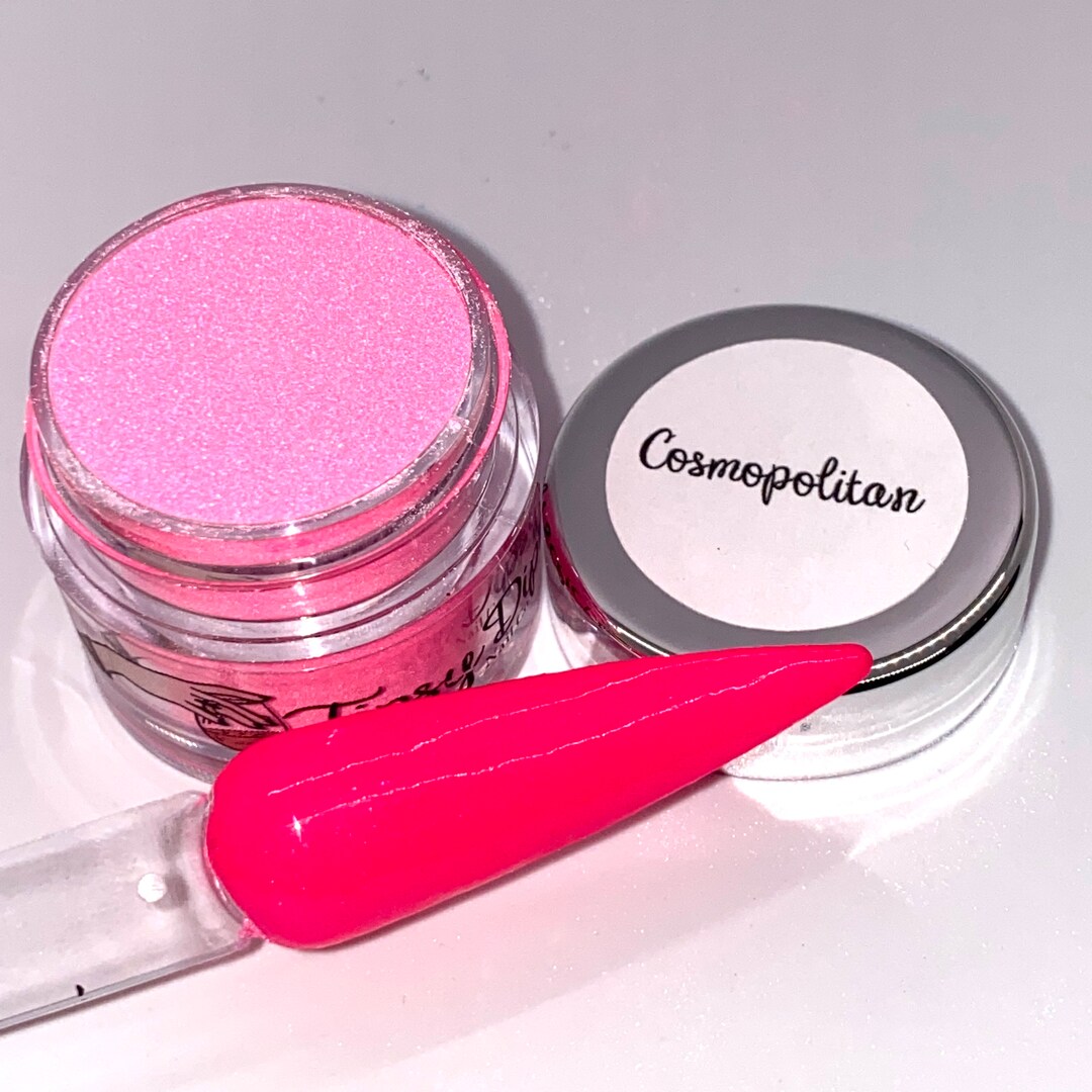 Cosmopolitan (#80)- NEON Hot Pink Dip Powder - Etsy