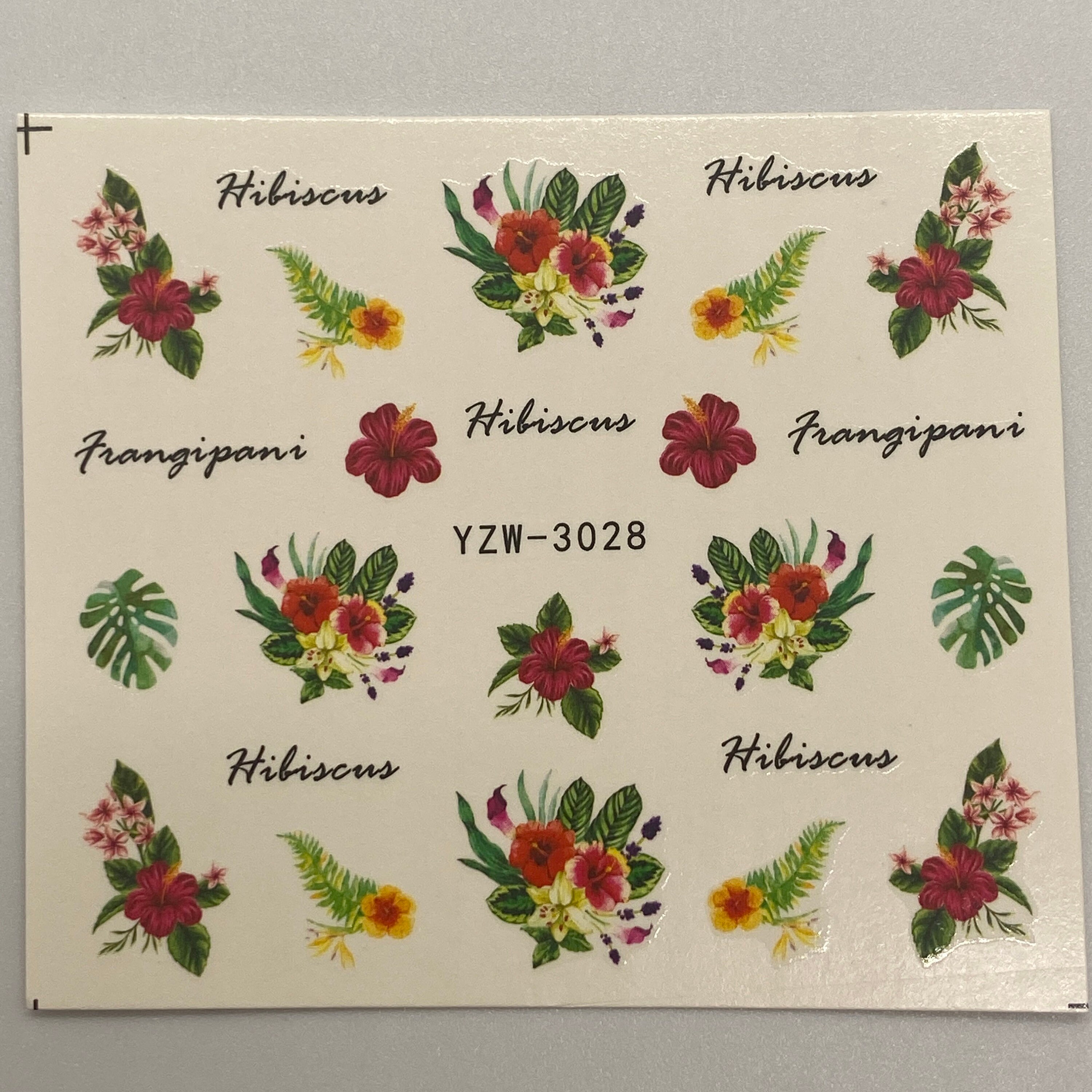 Waterslide Nail Decals | Etsy