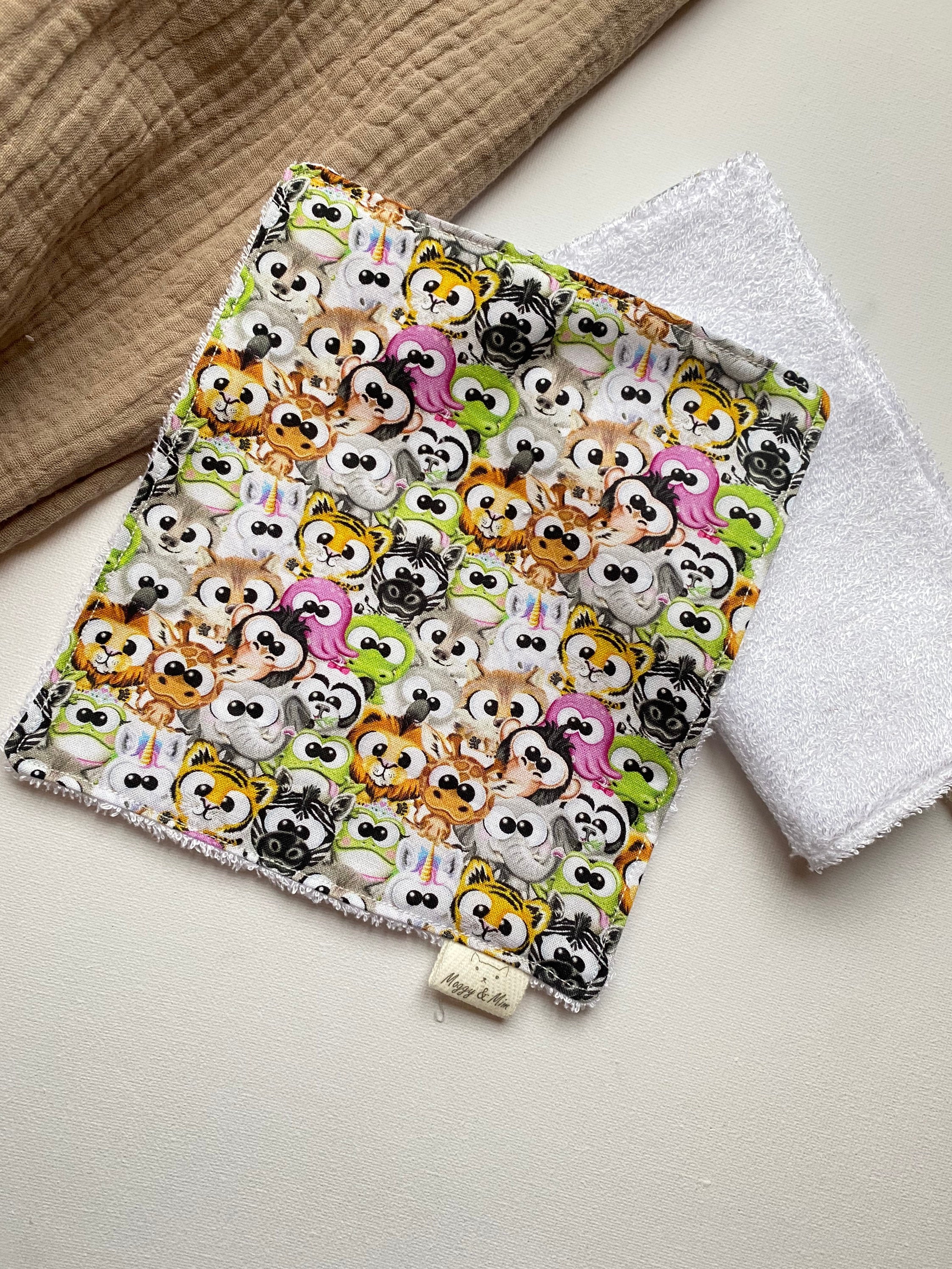 Childs Washcloth Kids Washcloth Kids Flannel Childrens Flannel Cotton ...
