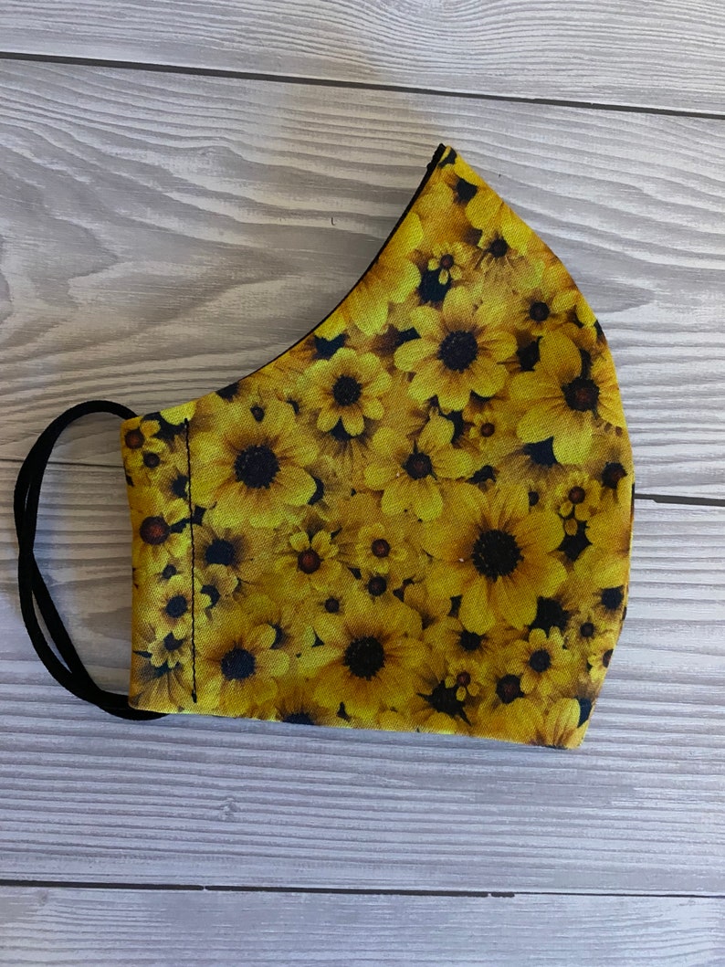 Reusable Facemask Handmade With Filter Pocket. Tropical Hawaiian ...