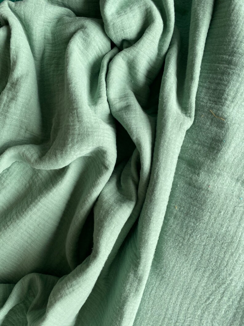 Soft Double Gauze Muslin Fabric by the Metre or Half Metre - Etsy UK
