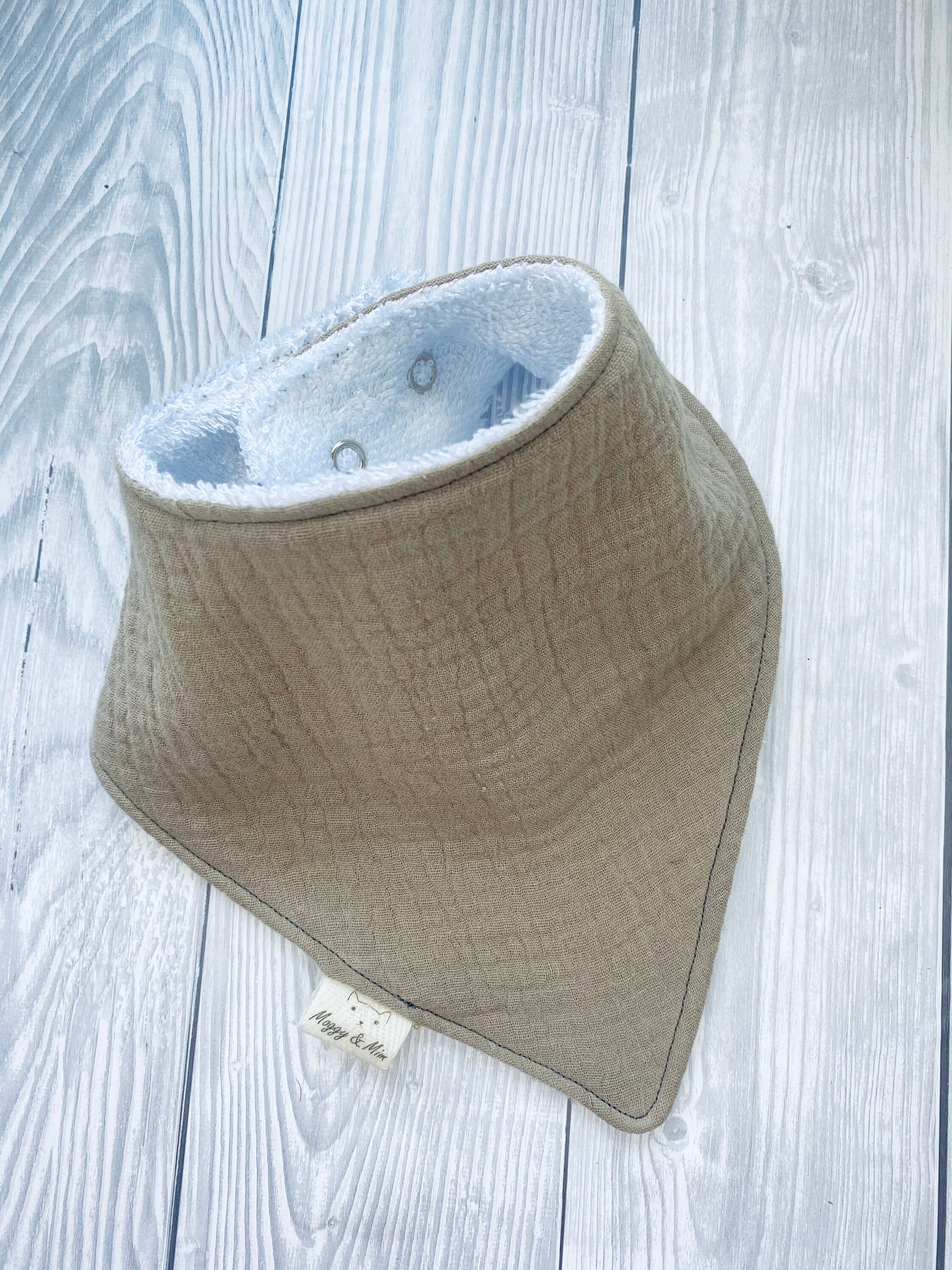 Bandana Bibs Soft Absorbent Muslin & Organic Bamboo Terry Cloth Bibs ...