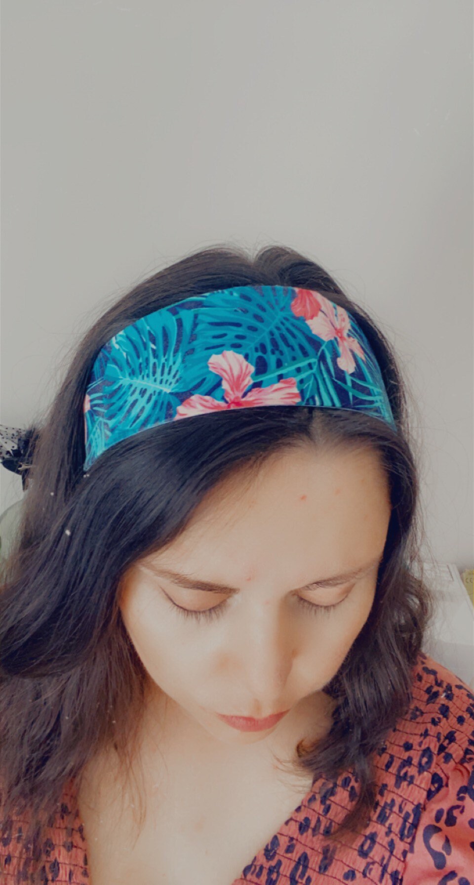Ladies Wide Fabric Headband Tropical, Hawaiian, Floral, Polka Dot ...