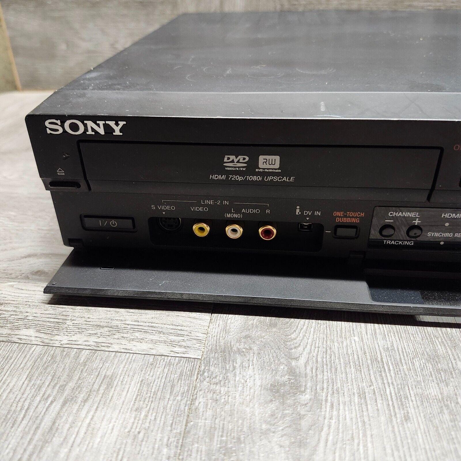 Sony RDR-VX555 DVD Recorder VCR Vhs Combo Hdmi - No Remote - Tested - Etsy