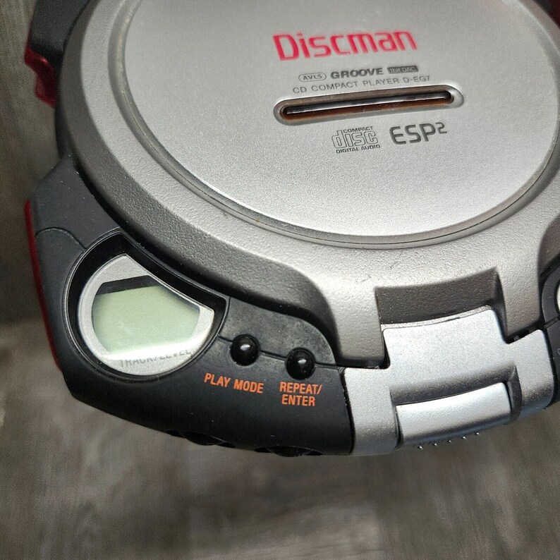 Sony Discman D-EG7 Portable CD Player ESP2 Retro Working - Etsy