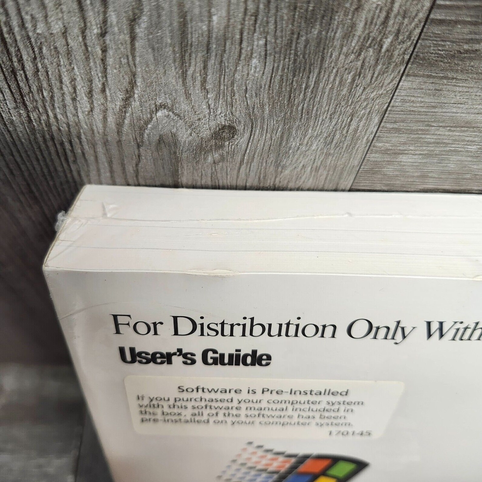 Sealed Microsoft Windows 3.11 Workgroups & MS-DOS 6.2 PC User's Guide ...